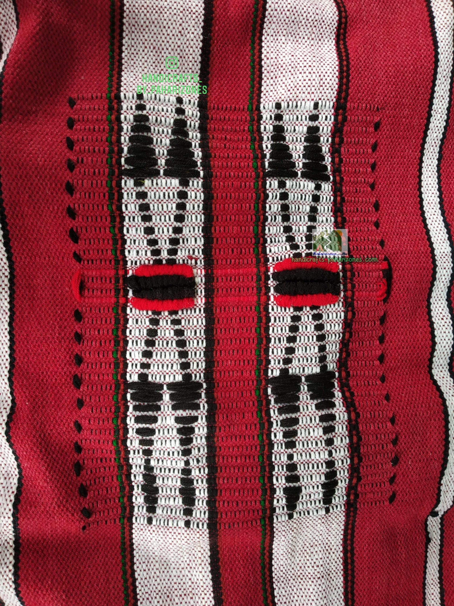 Naga Shawl - Thick (Ruby) - Paharizones