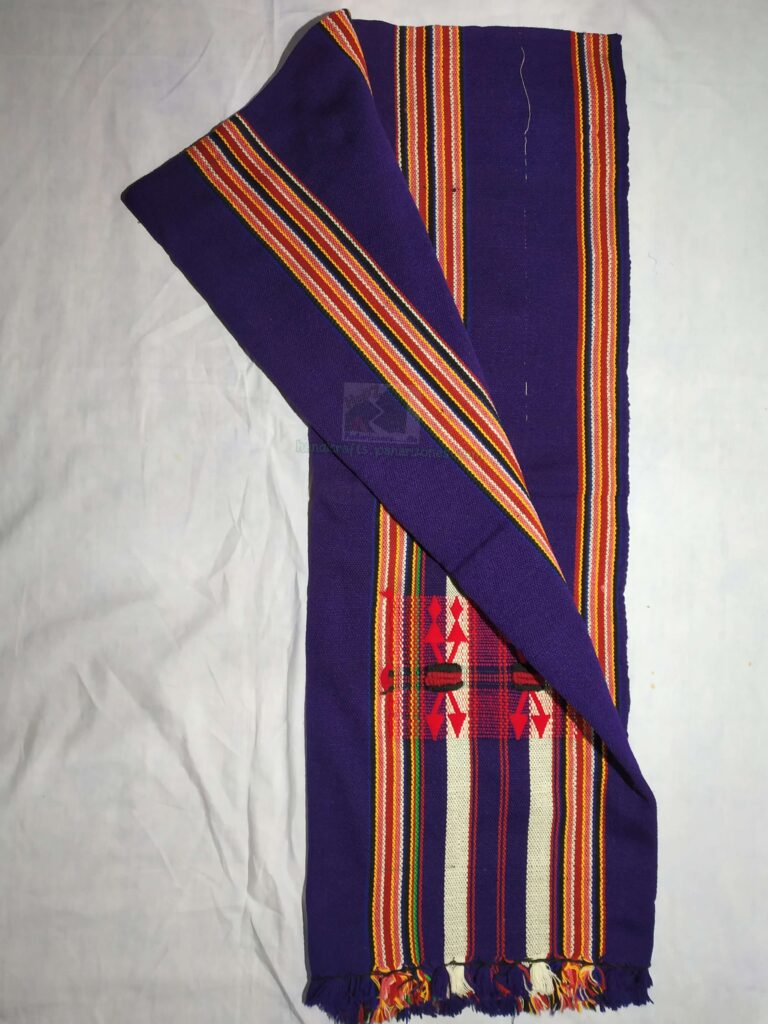 Naga Shawl - Aerial Mountain Blue - Paharizones